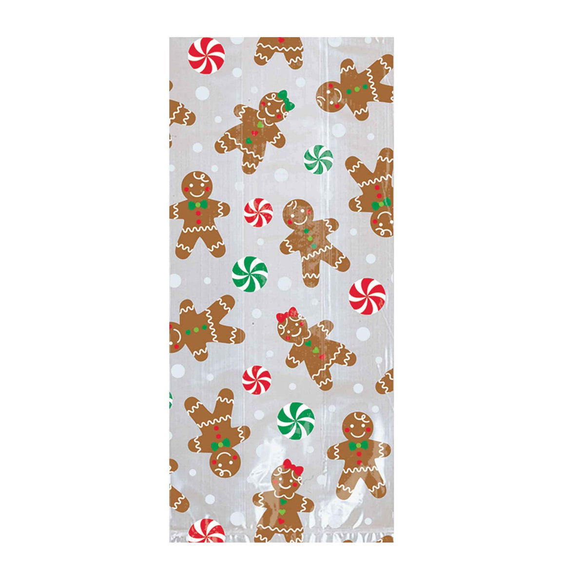 Christmas Gingerbread Cello Bags Set 20Pcs – The Loft General Trading