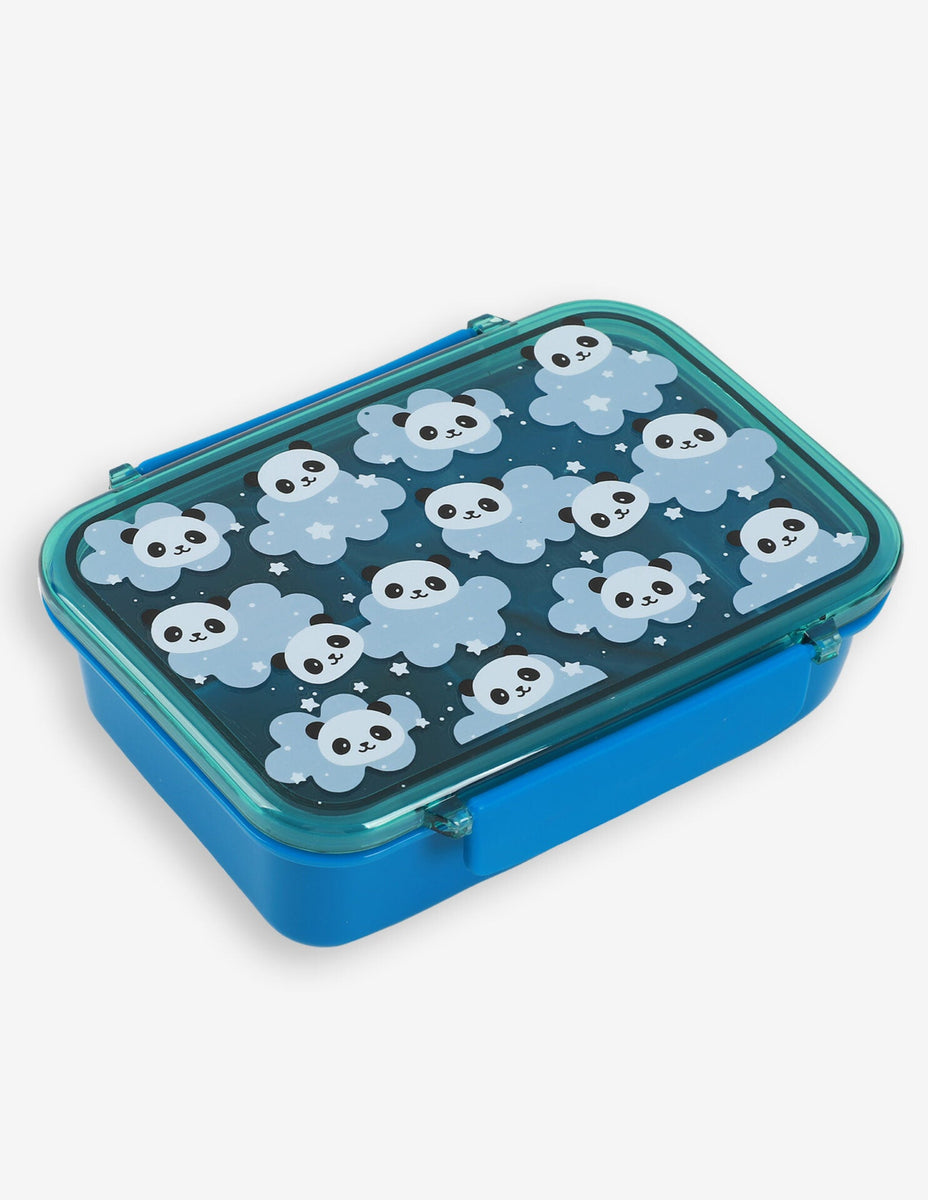 I-Total Lunch Box with Partition and Cutlery - Panda – The Loft General ...